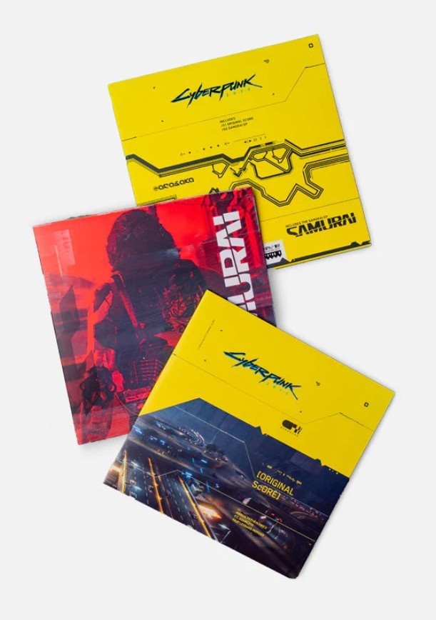 Cyberpunk 2077 Original Score Vinyl Record Soundtrack 3LP SET Samurai ...
