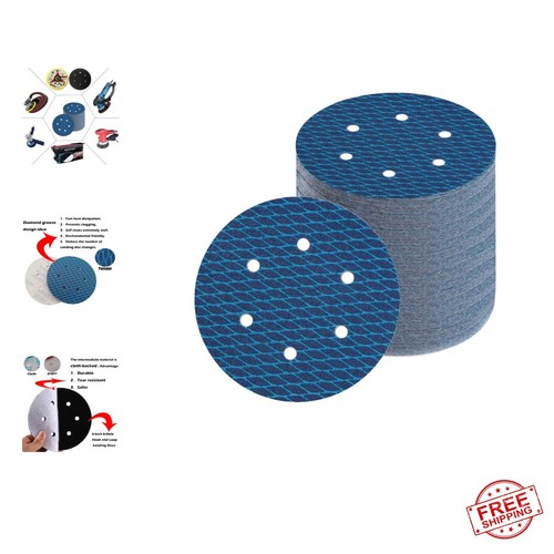 Efficient 6-Inch Sanding Discs with 80 Grit - Superior Material for ...