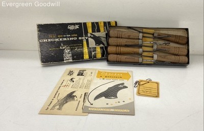 Vintage Gunline Tools Checkering Set IOB | eBay
