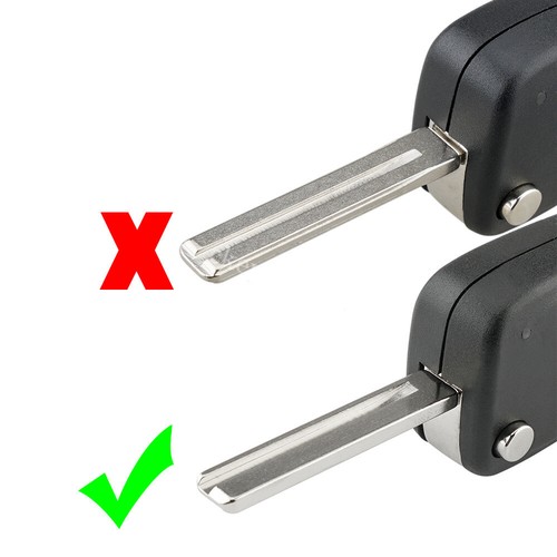 Replacement For Kia Picanto Flip Remote Key Shell Fob Case 2 / 3 Button ...