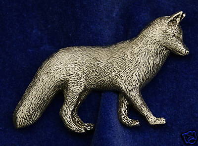 Empire Pewter Fox Pewter Pin | eBay