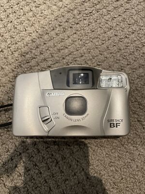 Canon Sure Shot BF 35mm Point Film camera 32mm | eBay Australia
