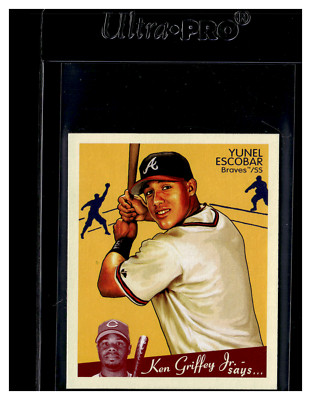 2008 Upper Deck Goudey Mini Red Backs #14 Yunel Escobar | eBay