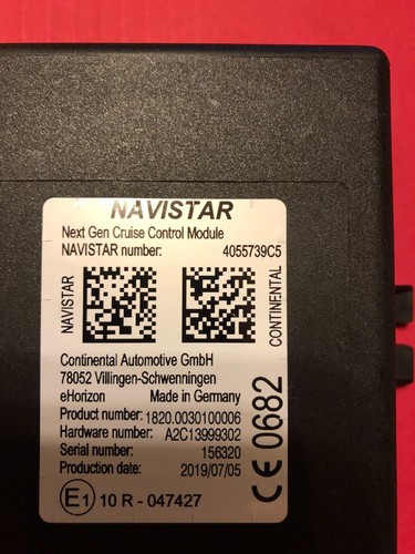 Navistar Next Gen Cruise Control Module 4055739C5 LT625 | eBay