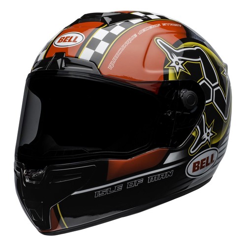 Integral Helm BELL SRT Isle Of Man 2020 Gloss Black Red | eBay.de