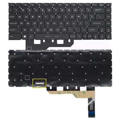Keyboard for MSI GS66 GE66 P66 GP66 MS-16V3 MS-1541 MS-14C1 14C2 US ...