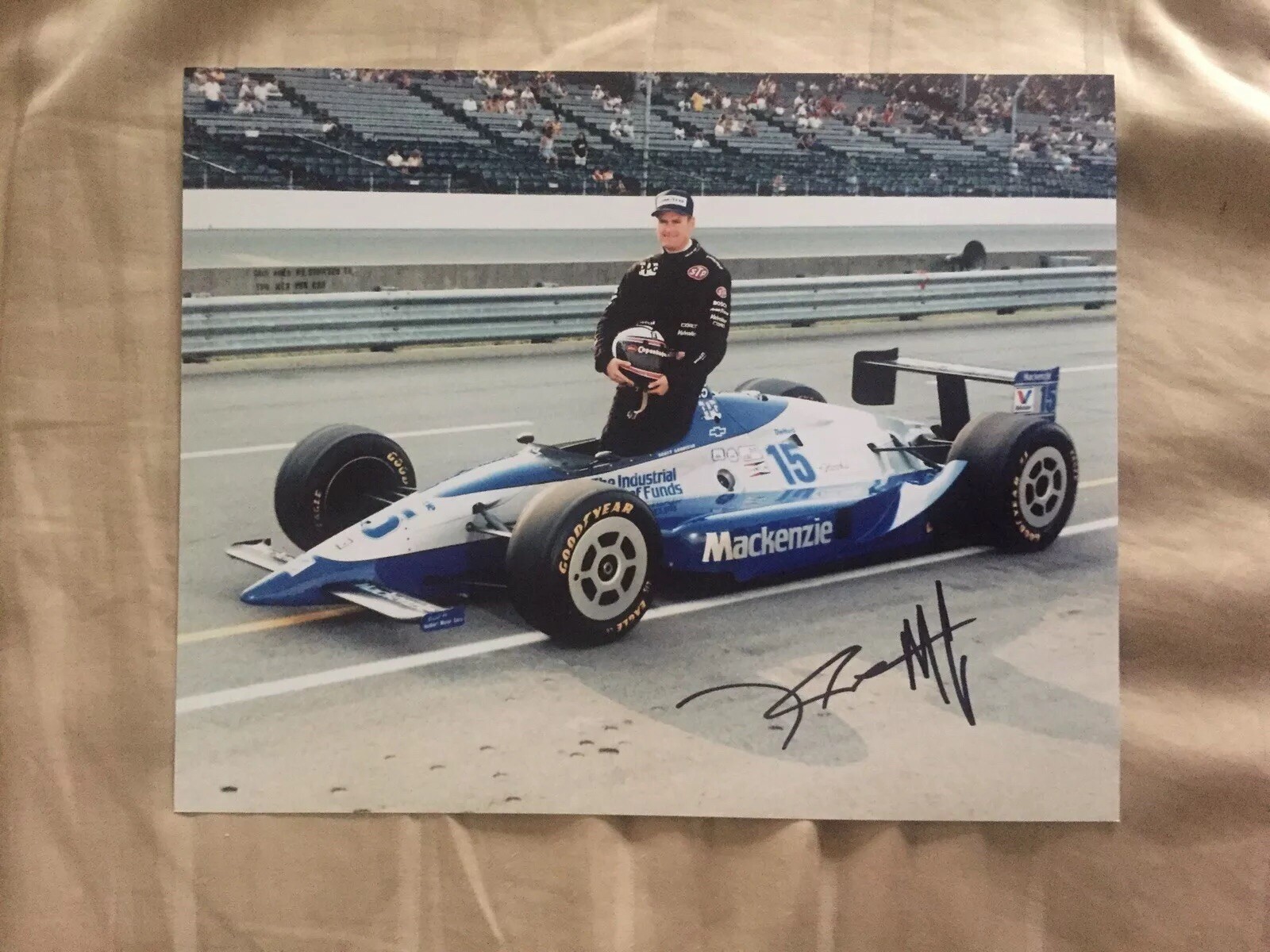 Mike Groff Signed Indy 500 8 X 10 Photo Indianapolis Autographed | eBay
