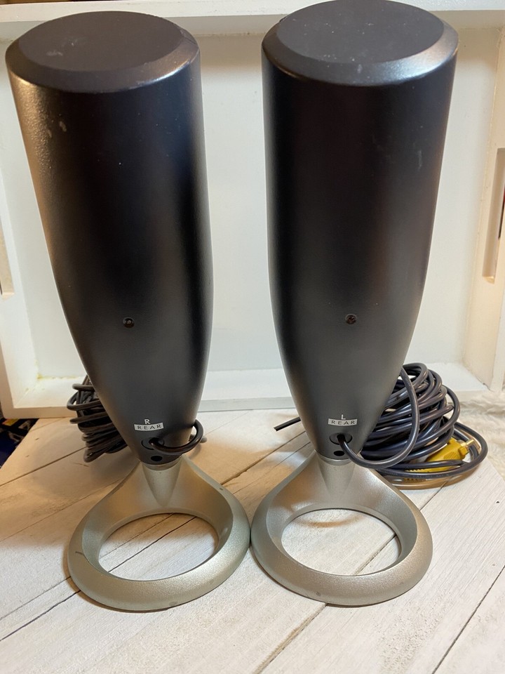 Dell MMS 5650 Computer Desktop Speakers Rear Speakers Only Left And ...