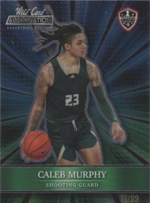 2021-22 Wild Card Alumination - Caleb Murphy #ABC-12 Blue/Green /99 (RC ...