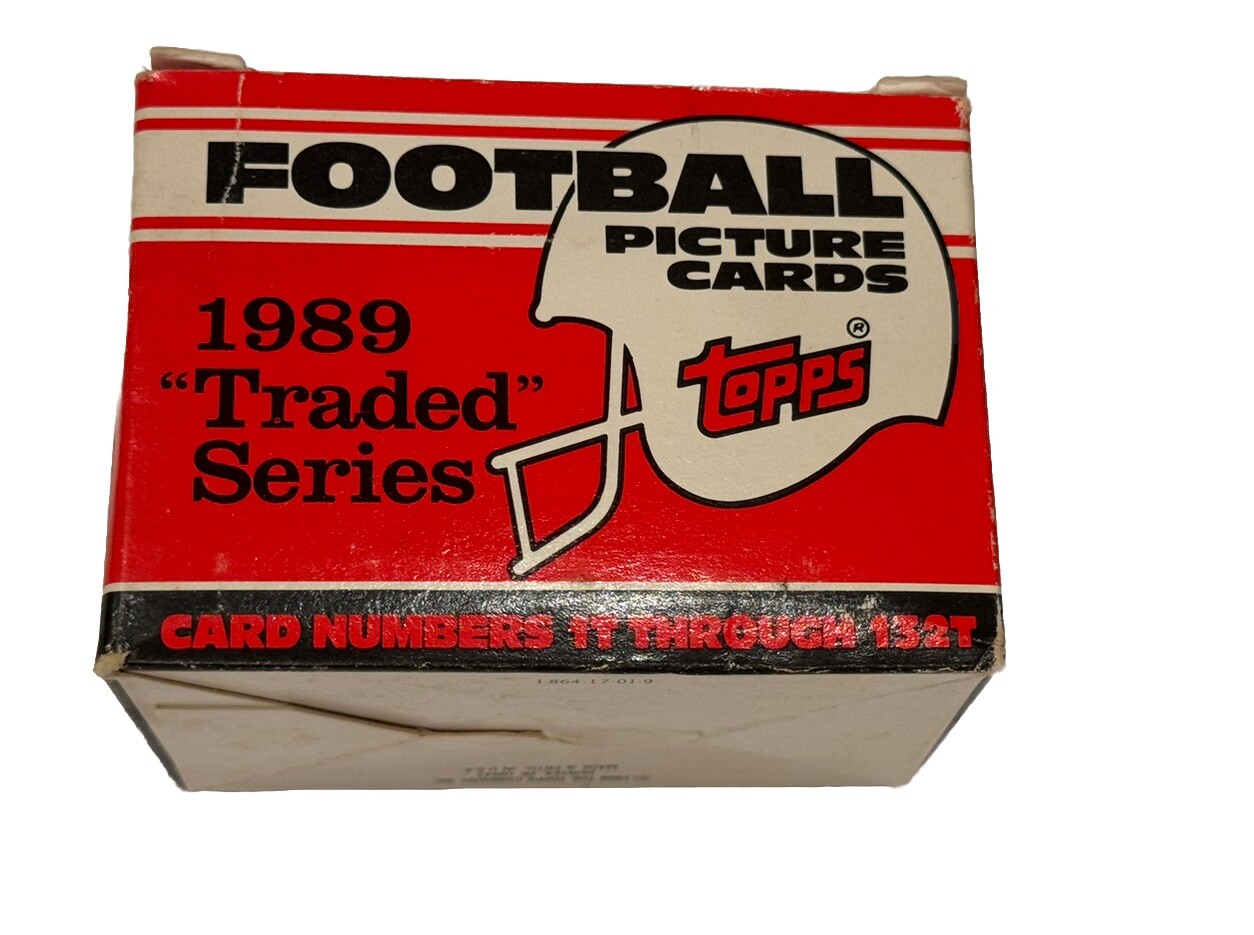 1989 Topps Football Traded Series box set | eBay