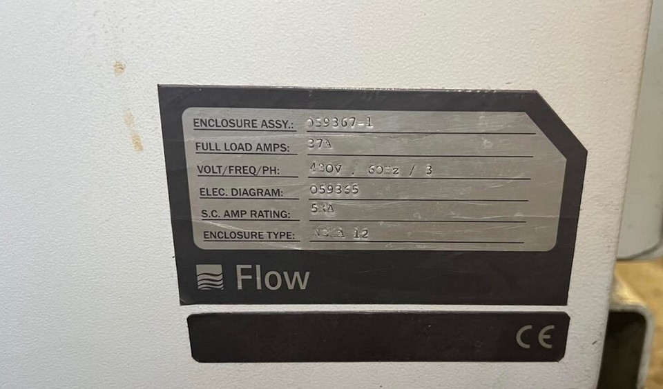 2019 Flow Mach 200 4020 CNC Waterjet Pivot 6x13 Table Size 30 HP 60k ...