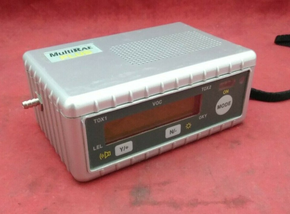 Rae Systems MultiRAE Plus PGM-50/5P Multi Gas Detector Air Sampler | eBay