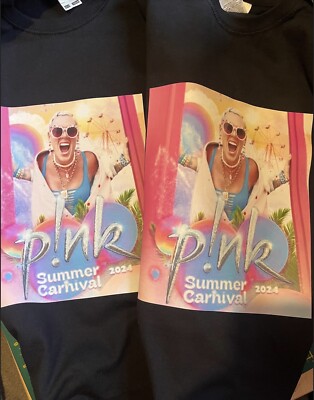 pink p!nk tour summer carnival tshirt concert Cardiff London Liverpool ...