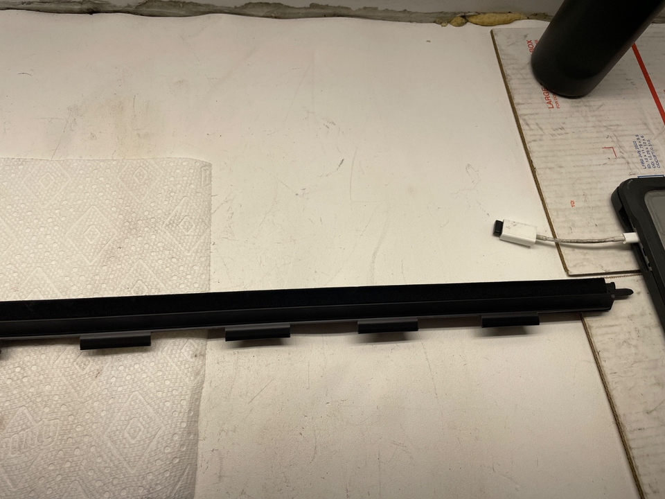 OEM 2006-2009 DODGE RAM 1500 2500 3500 REAR RIGHT DOOR BELT MOLDING ...