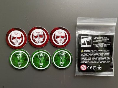 6x Double-sided Objective Tokens Markers - Astra Death Korps of Krieg ...