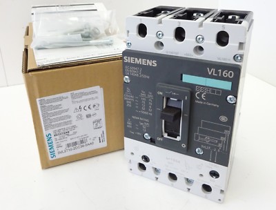 SIEMENS VL160 Leistungsschalter 3VL2710-2DC36-0AA0 Circuit Breaker 100A ...