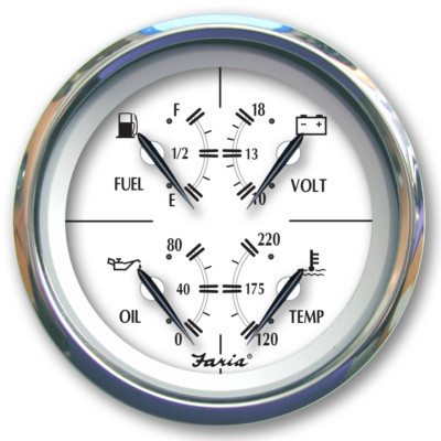 Faria Mltifnctn Fuel Oil H20 Volt (F45012) | eBay