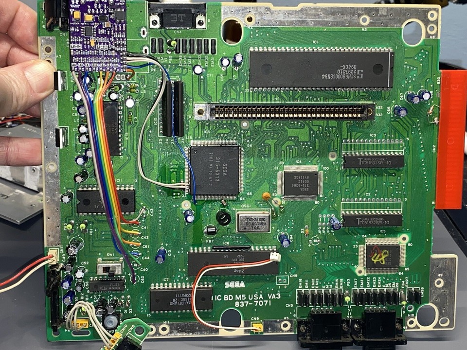 Ultimate Sega Genesis 3BP Triple Bypass RGB Model 1 VA3 Non-TMSS ...