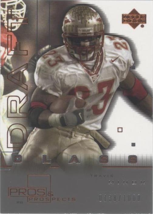2001 Upper Deck Pros & Prospects - Draft Class Travis Minor #112 /1000 ...