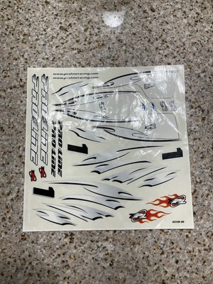 Vintage Proline 3199-89 Razorback ATV Body Decal Sticker Sheet RC Car ...