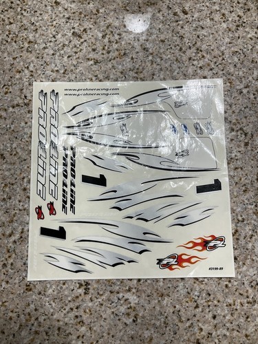 Vintage Proline 3199-89 Razorback ATV Body Decal Sticker Sheet RC Car ...