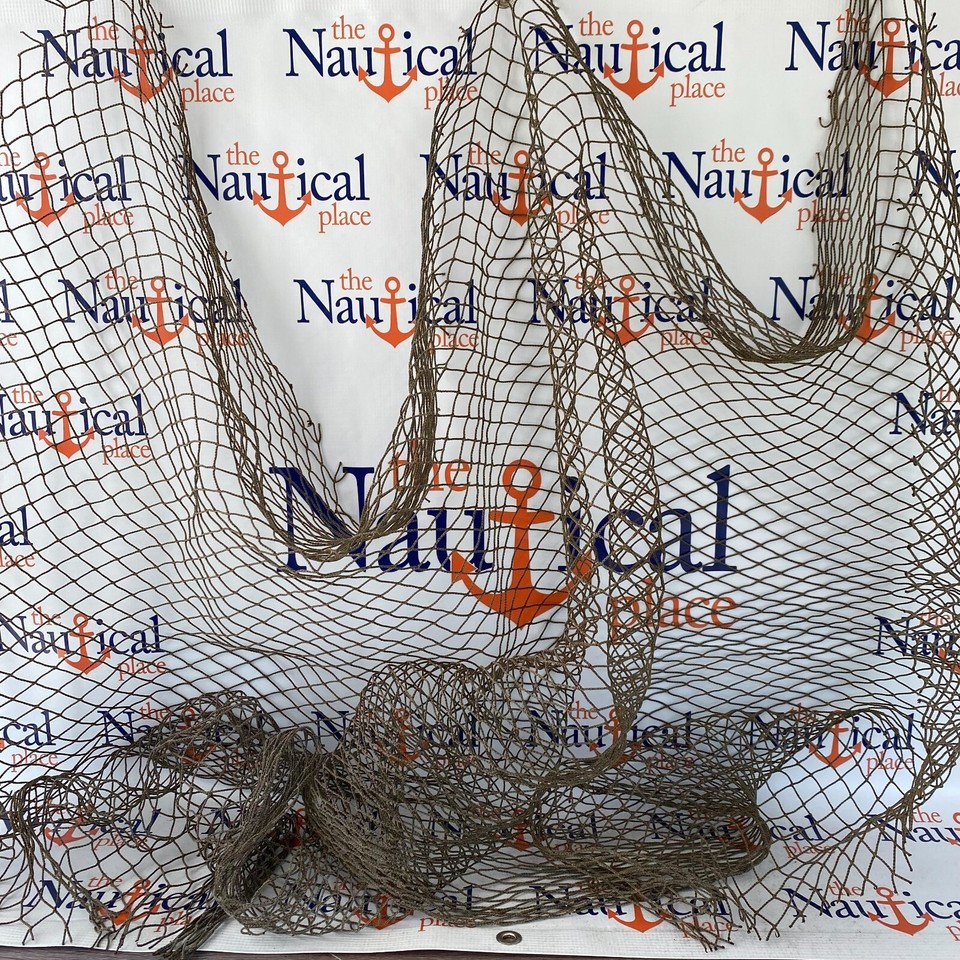 Used Commercial Fishing Net ~ Vintage Fish Netting ~ Old Recycled ...