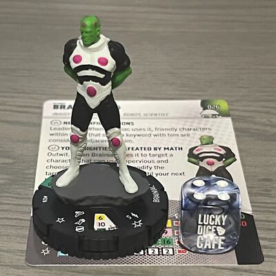 DC Heroclix Notorious 026 Brainiac Uncommon | eBay