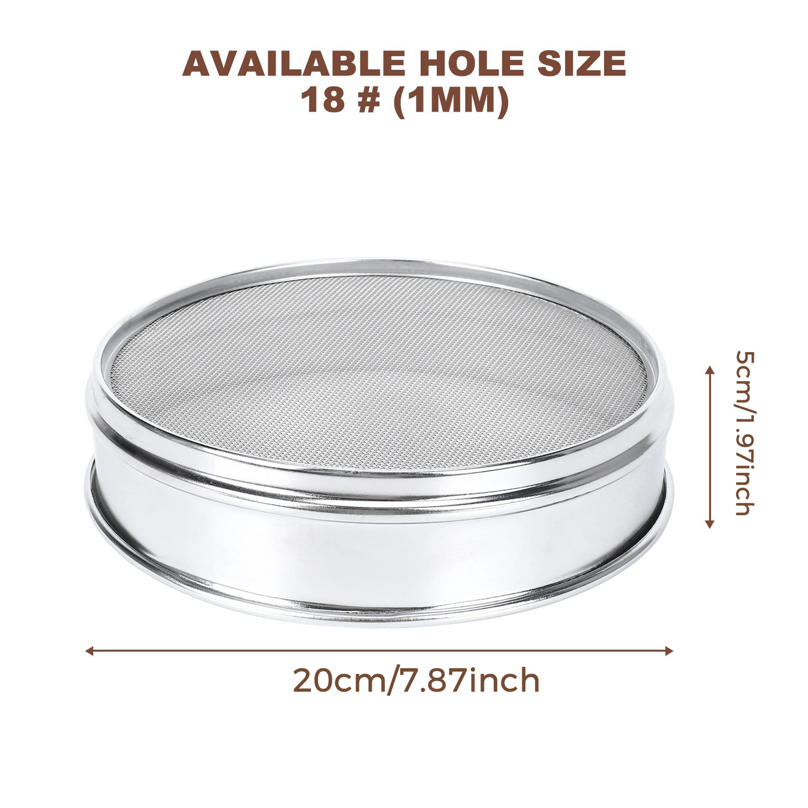 Heavy Duty Garden Riddle Sieve Mesh Soil | Grelly UK