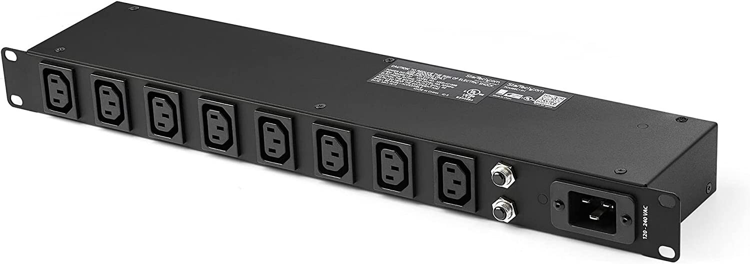 Купить Ибей | StarTech.com 1U 19 inch 8 Port Rack Mount PDU - IEC C13 ... Купить Ибей | StarTech.com 1U 19 inch 8 Port Rack Mount PDU - IEC C13 ...