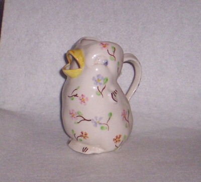 Blue Ridge Potteries CHICK Pitcher | eBay