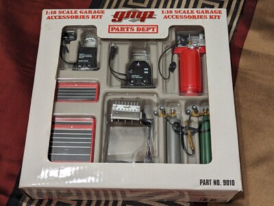 GMP PARTS DEPT 1:18 SCALE GARAGE ACCESSORIES KIT PART NO. 9010 NIB | eBay