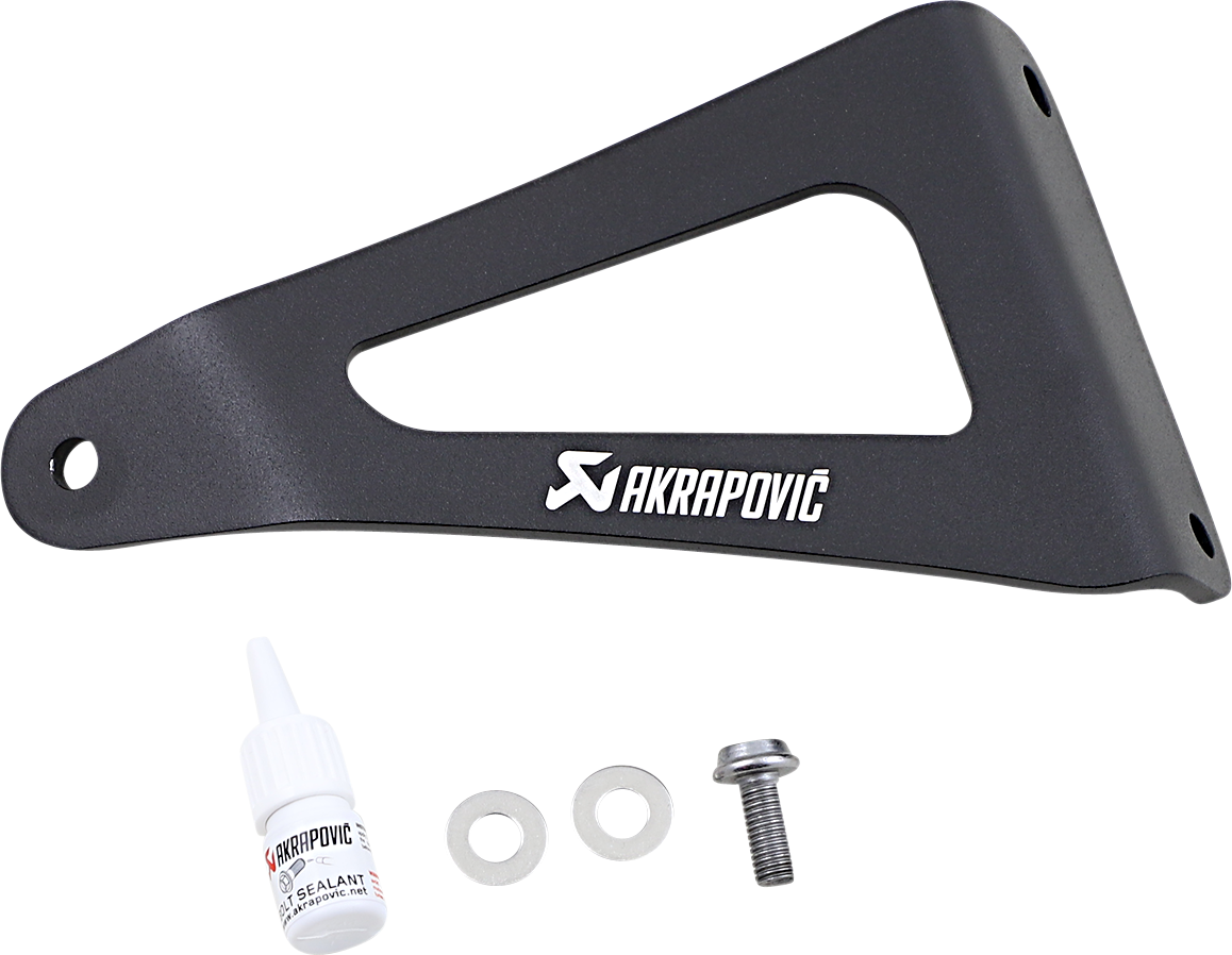 Akrapovic Black Aluminum Optional Exhaust Muffler Support Bracket P ...