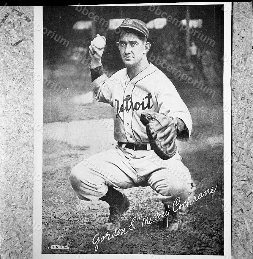 Mickey Cochrane Medium Frame Negative - Jim Rowe Archive Y264 | eBay