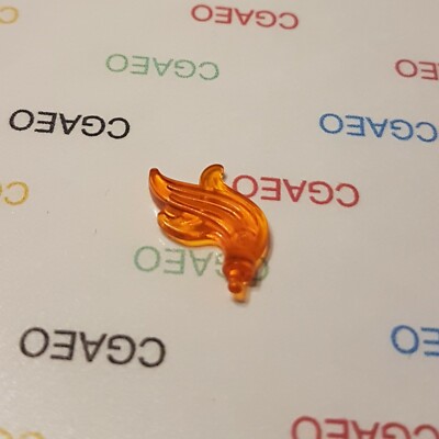 1 X Lego 64647 Minifigure, Plume Feather Triple Compact / Flame / Water ...