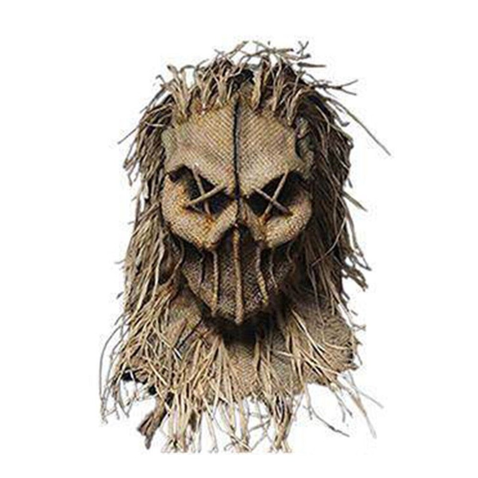 Adults Halloween Latex Mask Horror Killer Scary Scarecrow Cosplay ...