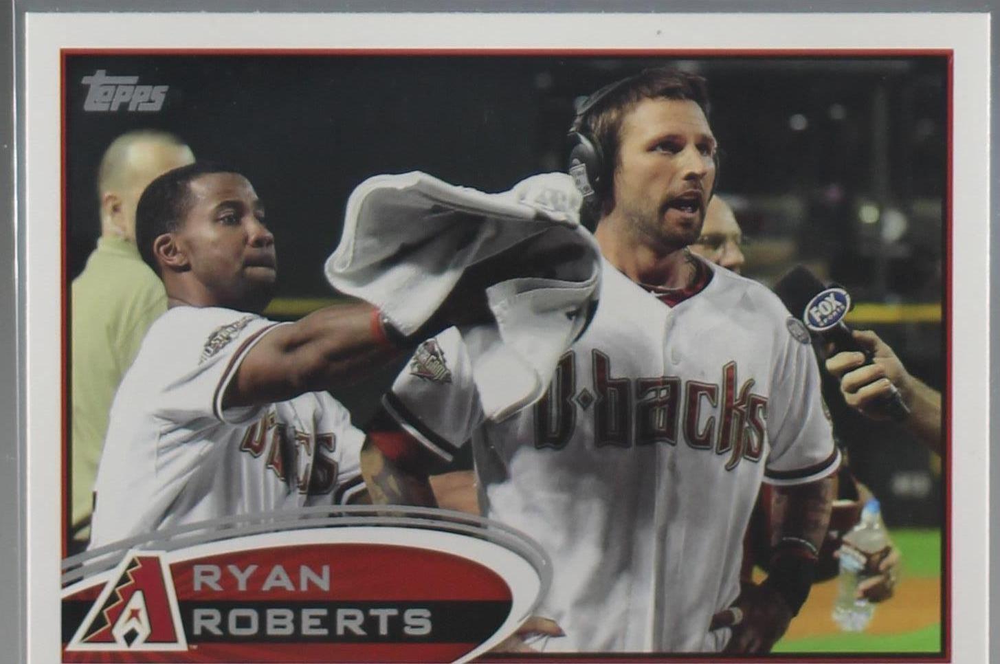 2012 Topps - Image Variation Ryan Roberts #173 Interview for sale ...