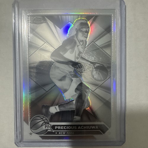 Precious Achiuwa 2023-24 Topps Chrome Basketball Negative Refractor ...