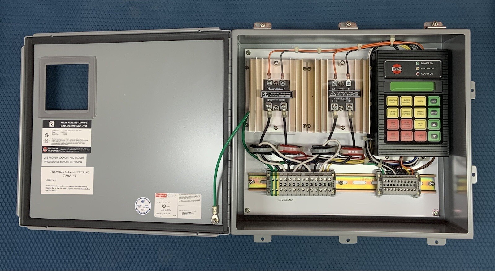 NEW Thermon Heat Tracing Control and Monitoring Unit TC 202a-SSR30A-120 ...