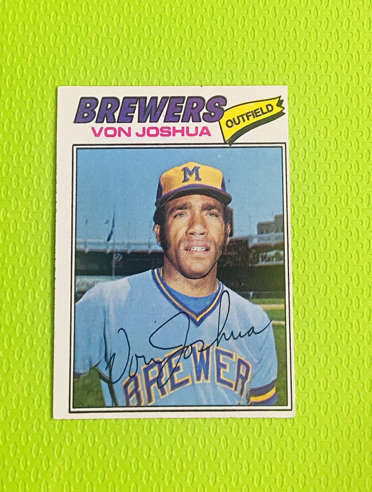 1977 Topps Von Joshua #651 Milwaukee Brewers | eBay