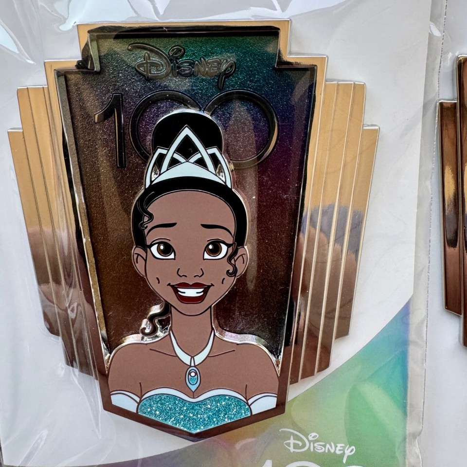Destination D23 MOG WDI Disney 100 LE 300 Pin: Tiana & Charlotte ...