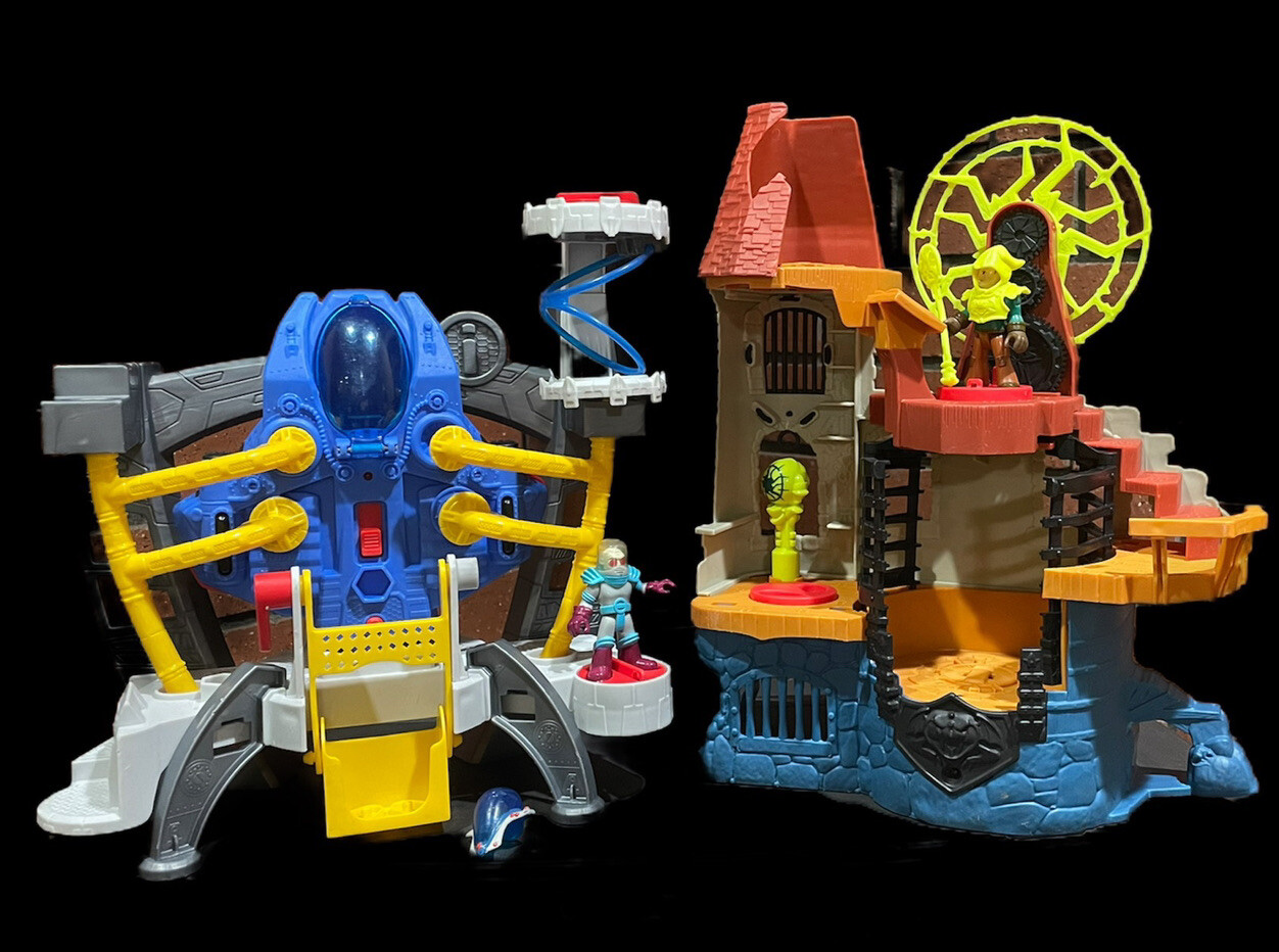 Fisher-Price Imaginext Alpha Explorer and Castle Wizard Tower Bundle | eBay