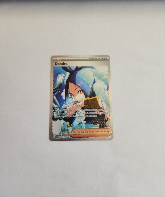 Pokémon TCG Dendra Scarlet & Violet - Paldea Evolved 266/193 Holo ...