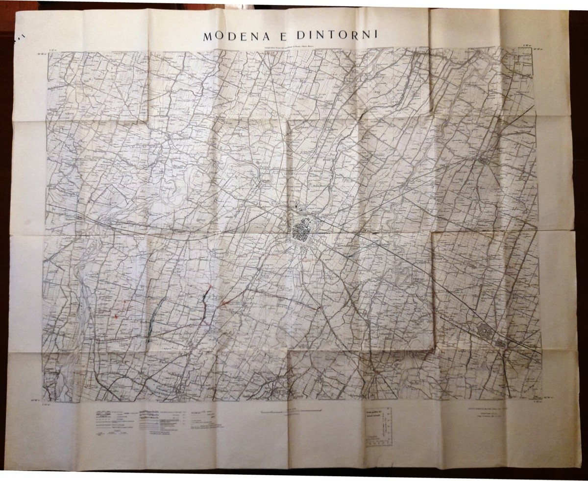 Mappa Modena Bastiglia