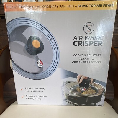 Air Whirl AWL01103 Air Fryer Lid - Silver 740275057605| eBay