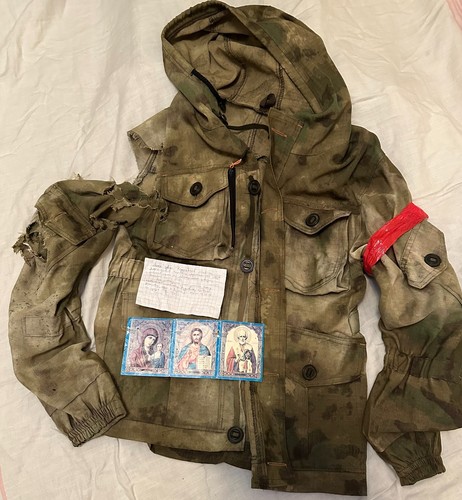 Russian Army Special Forces Jacket MOSS Uniform Flag Documents Russia ...