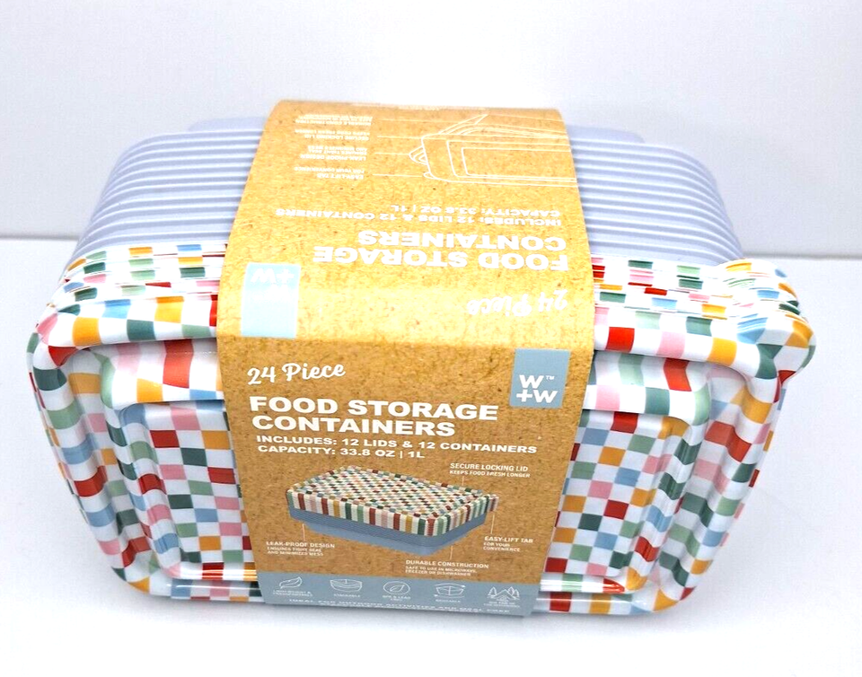 Core Kitchen Food Storage Containers & Lids 24 pieces | eBay