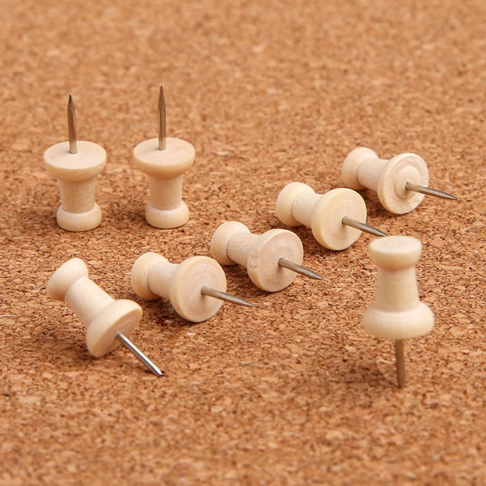 50PCS Cork Board Pushpin Thumbtack Plastic Thumb Tacks Pins DIY Tool ...
