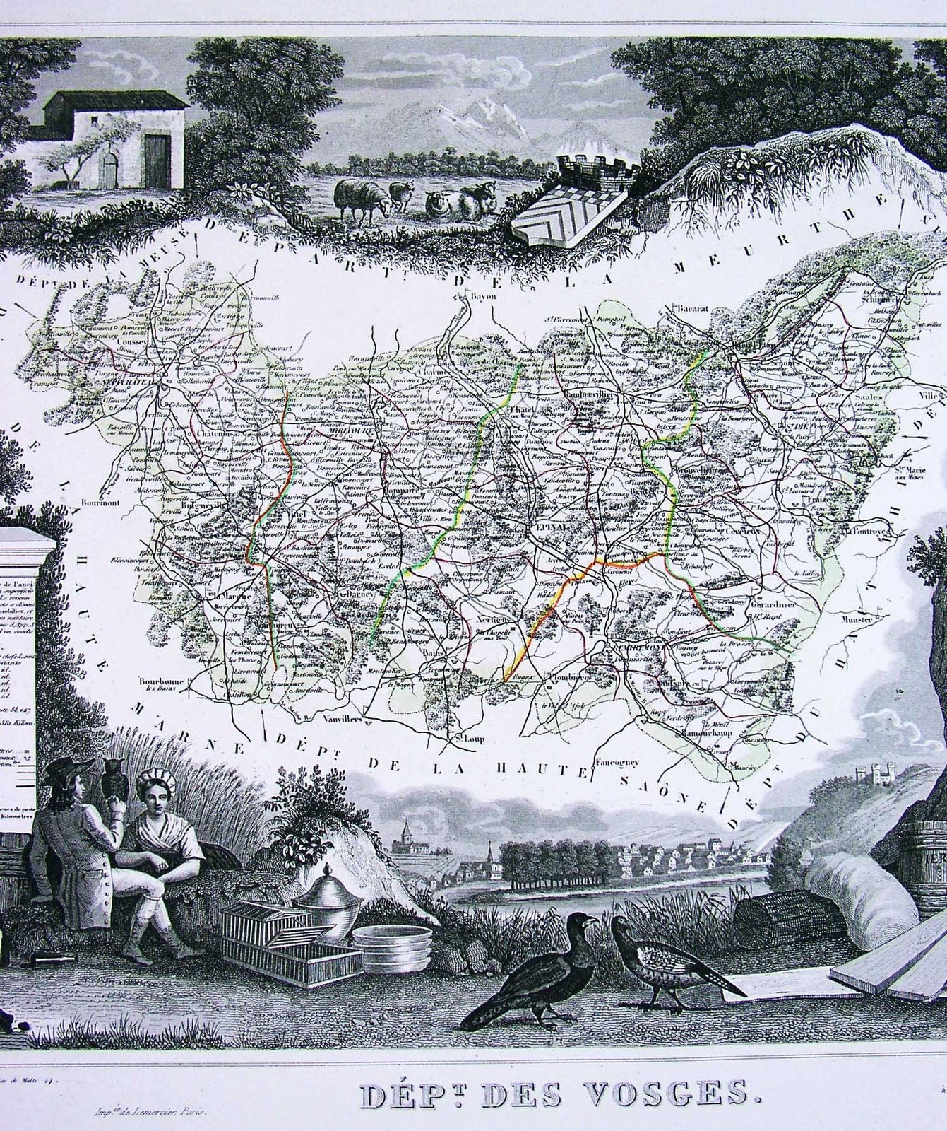 Map Of Domremy