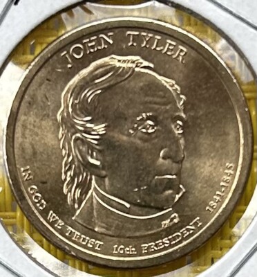 2009 P: John Tyler. BU Golden Dollar (1) Coin from US Mint roll. | eBay