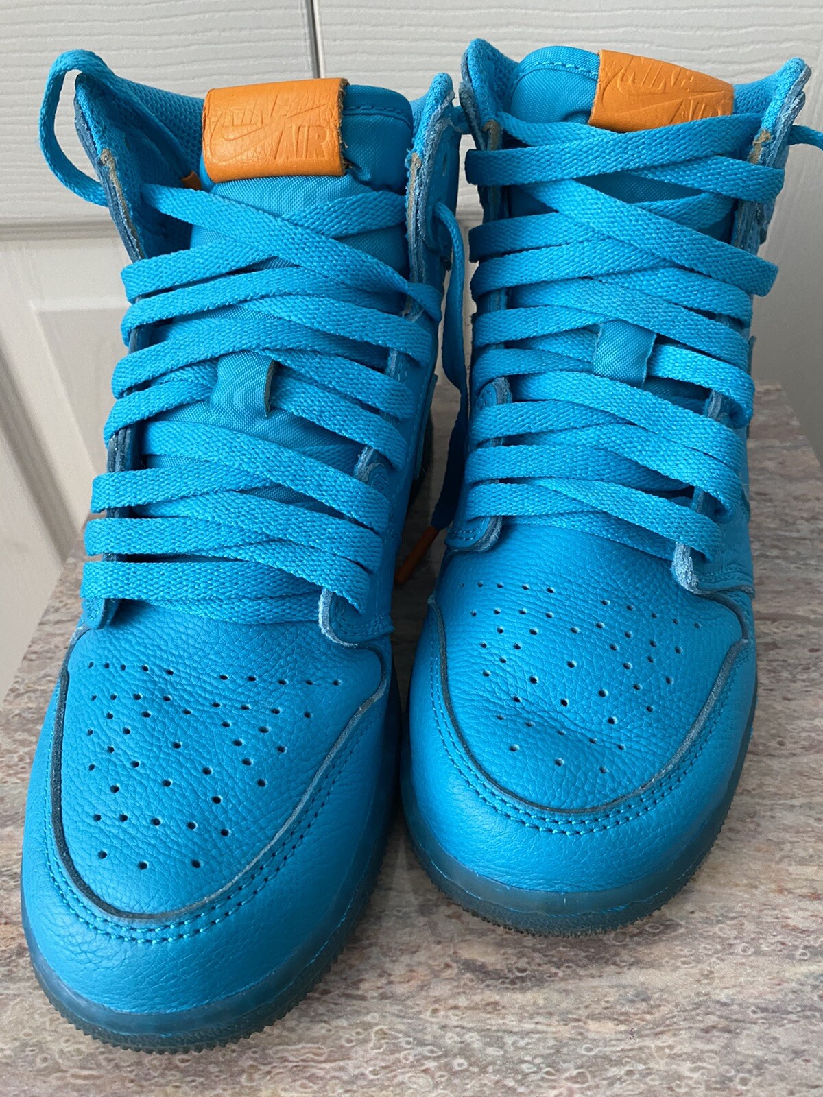 Nike Air Jordan 1 Retro High Hi Gatorade Blue Lagoon … - Gem